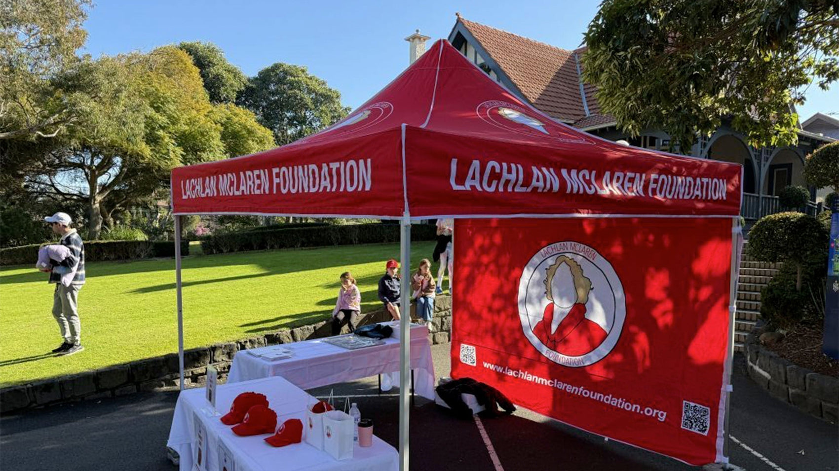 The Lachlan McLaren Foundation – Instant Shade Marquees