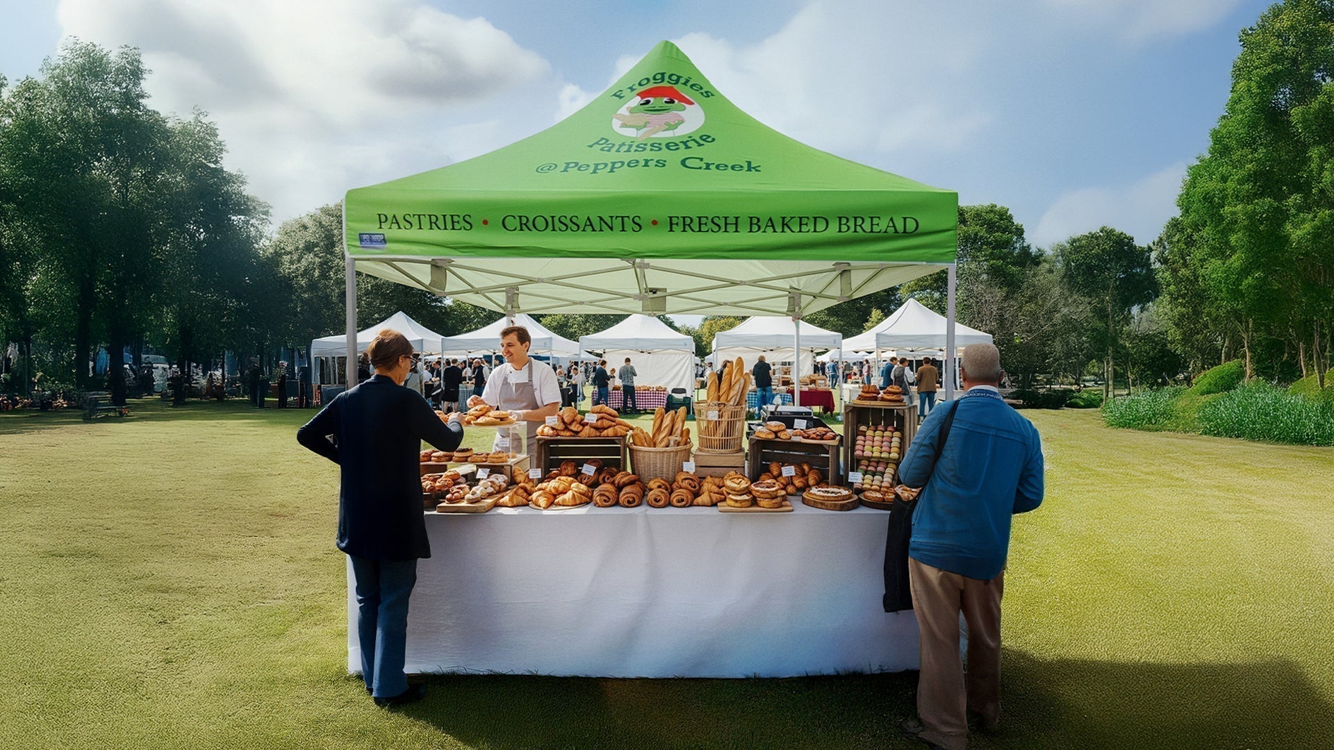 Marquees for Markets – Instant Shade Marquees